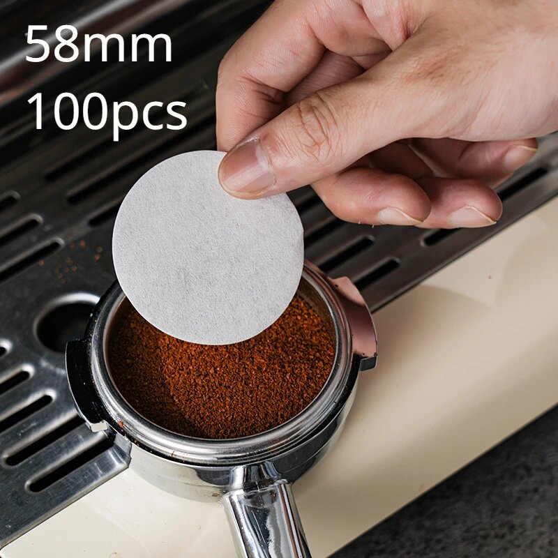 Фильтры для кофе 58mm, 100 шт.