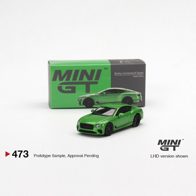 Машинка TSM Mini Gt 1/64 Bentley Continental GT 2020 GP GT3 #11 Flying Spur Neptune V8 "Unifying Spur" Mulliner Bacalar Speed 2022 simulation Die-cast Alloy Car Model Collection Gifts