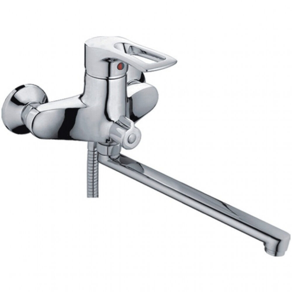 Смеситель Ledeme H25 L2225 с аэратором и переключателем душ/излив, вертикальный монтаж