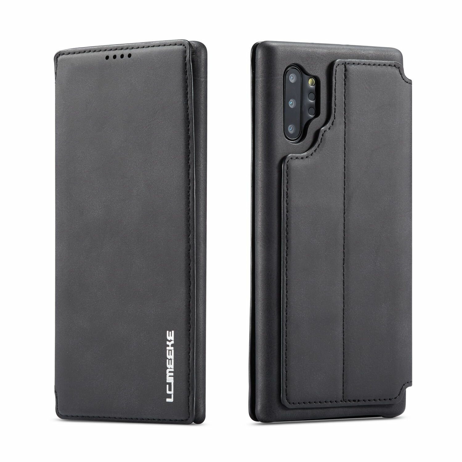 LCIMEEKE Чехол для Samsung Galaxy Note 10+/Note 10 Plus Кожаный Чехол защитный на Самсунг Галакси Ноут 10+/Ноут 10 Плюс книжка чехол