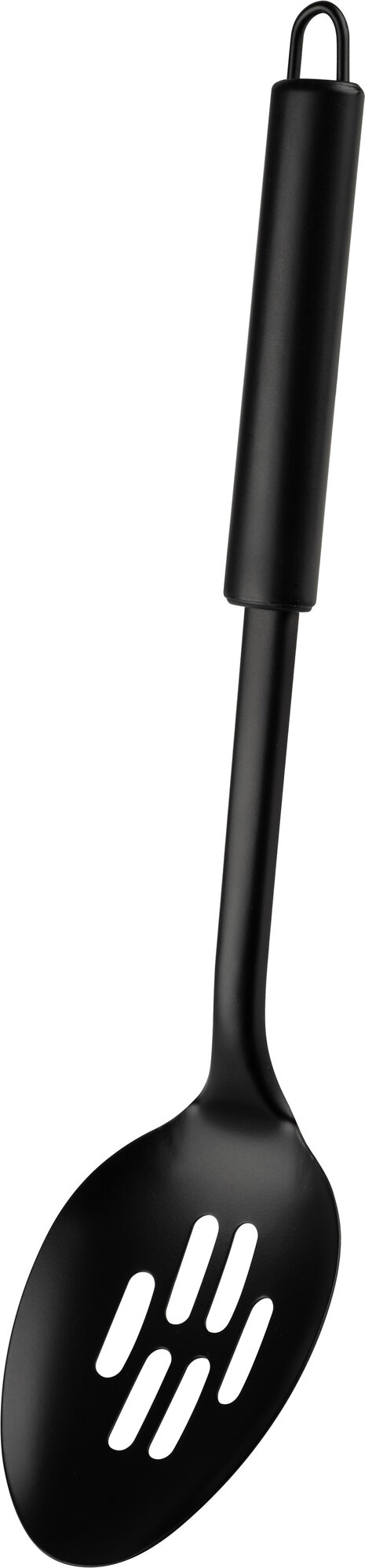 Ложка с отверстиями CLASSICO NERO из нержавеющей стали, цвет - черный, non-stick (раб часть)