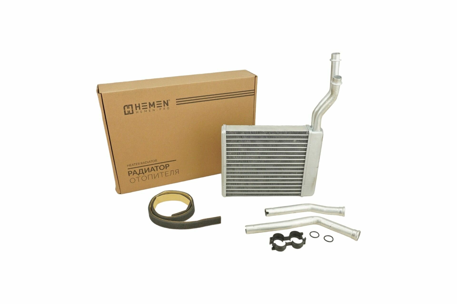 Радиатор отопителя Ford Focus с 2004г-, C-Max с 2007г-, Kuga 2003-, Volvo C30 06-, V50 03-, S40 04- (HOTR007)
