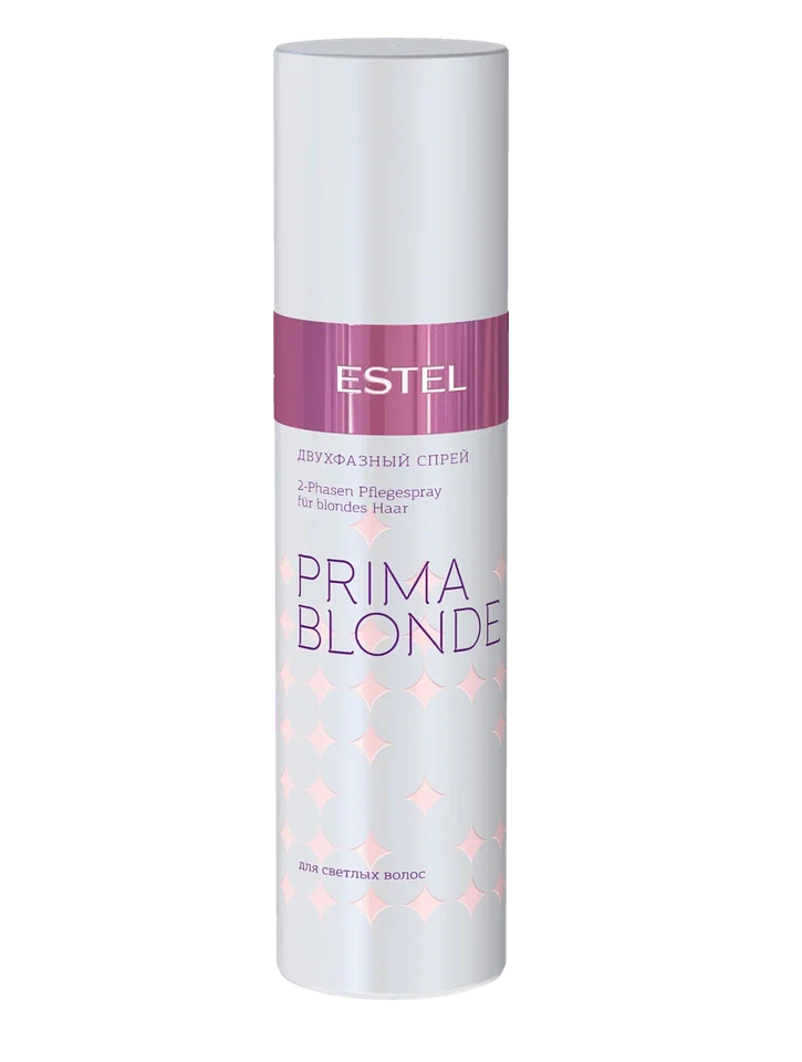 Спрей Estel Professional Prima Blonde Двухфазный для светлых волос, 200 мл