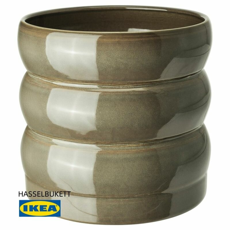 Цветочный горшок IKEA хассельбукетт