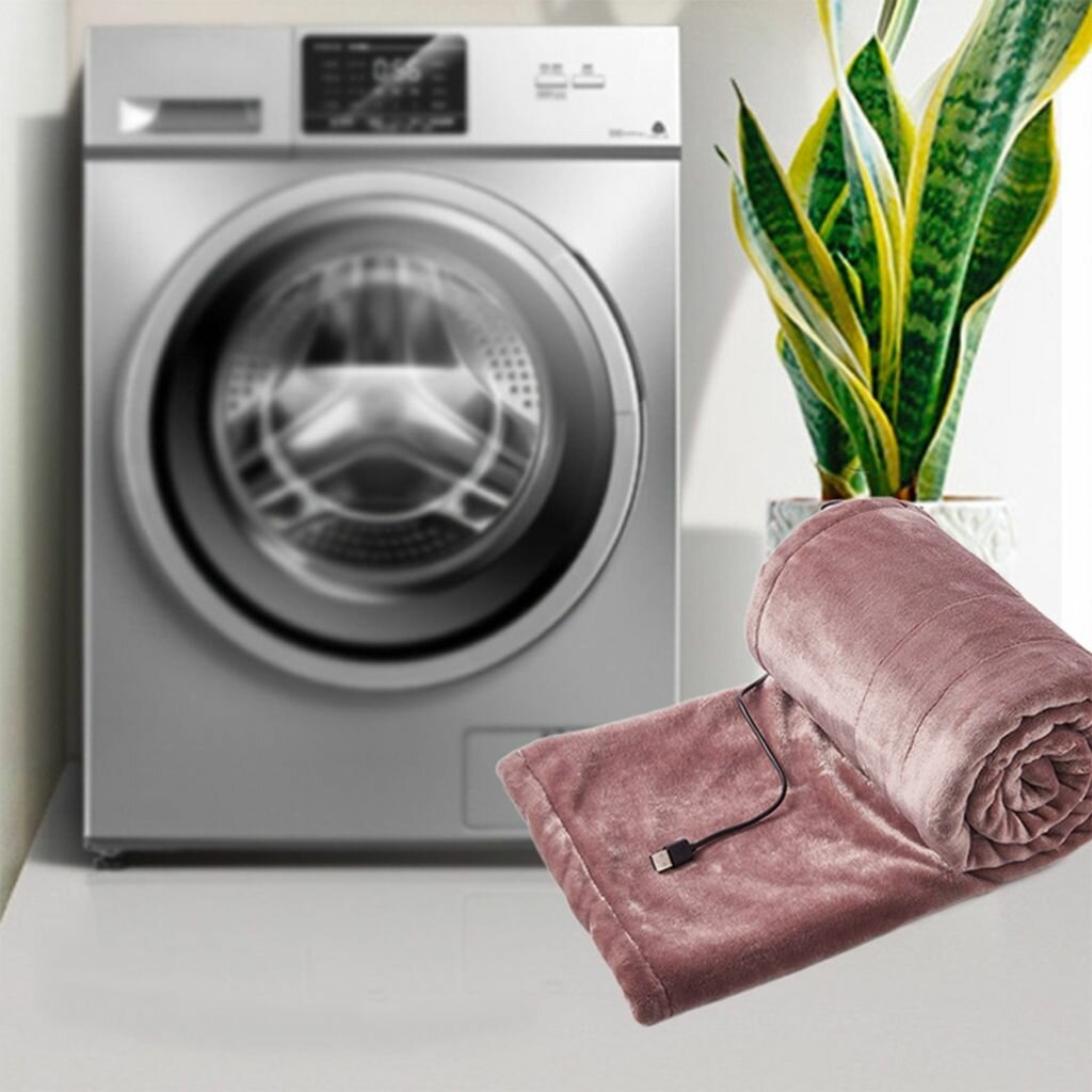 USB-шаль с подогревом, теплая электрическая грелка унисекс, портативное одеяло, 3-режимная подушка регулировкой температуры