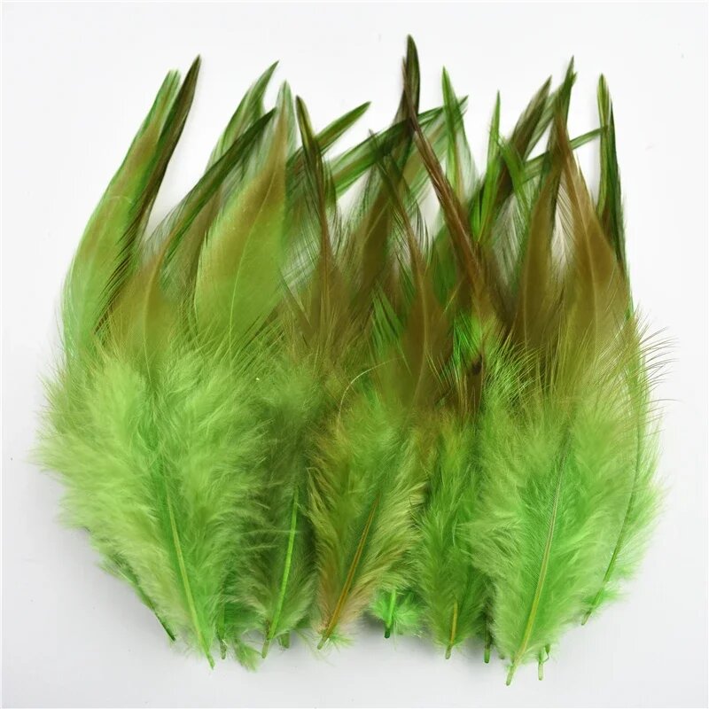 Зеленые перья фазана, 20 шт, Apple green 1