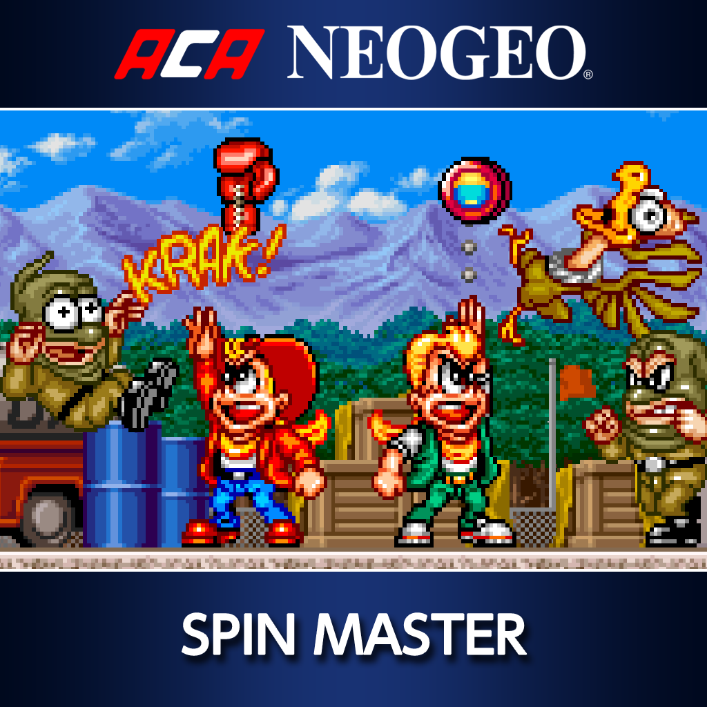 Игра ACA NEOGEO SPIN MASTER, цифровое издание PlayStation 4, регион Индия / код пополнения баланса
