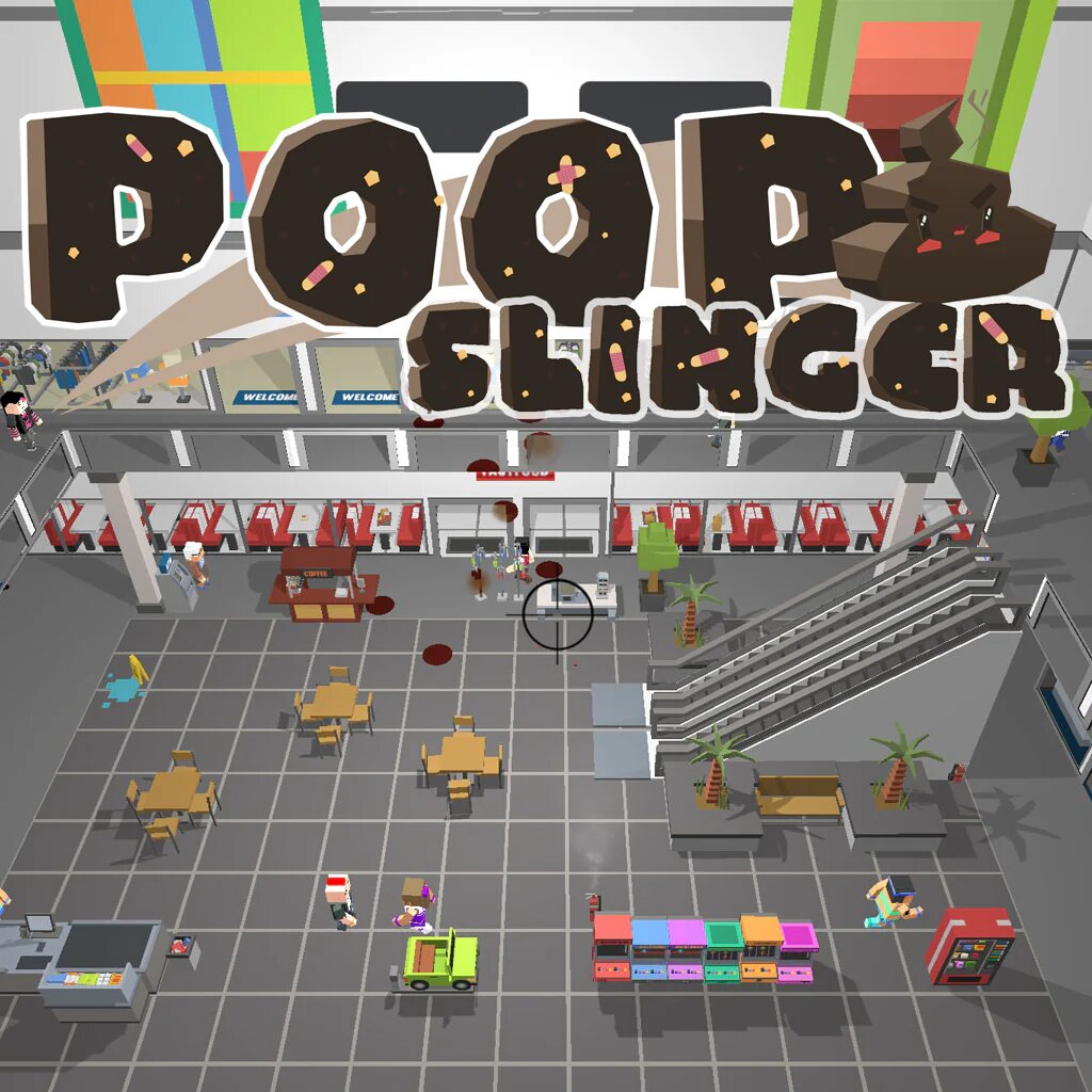 Игра Poop Slinger, цифровое издание PlayStation 4, регион Турция / код пополнения баланса