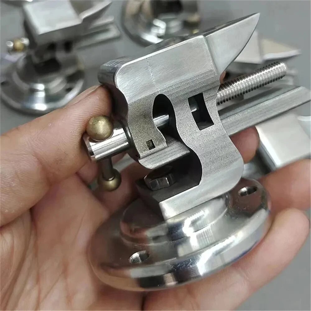 Мини-щипцы из нержавеющей стали 304, тиски с наковальней, аксессуары для ремонта часов