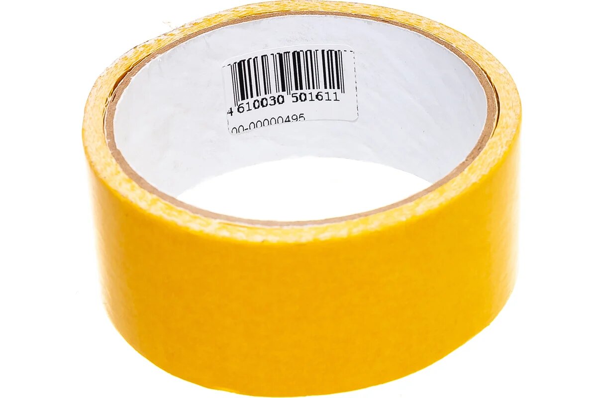 SDM тканевая двусторонняя лента 38х5 мм 0495 для фиксации поверхностей и декора