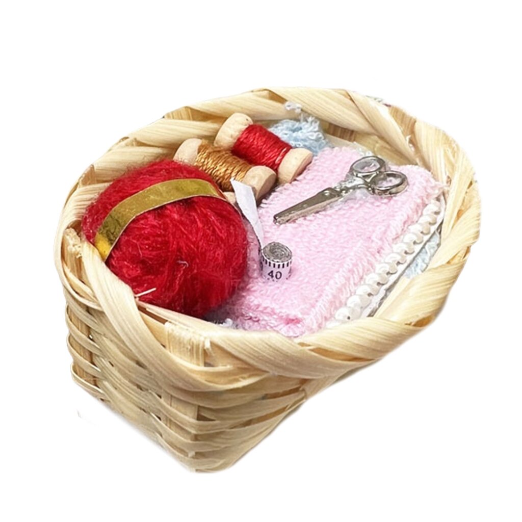 Многофункциональный кукольный домик, миниатюрная корзина для белья с прочной тканевой одеждой и имитацией мыла, аксессуар для модели в масштабе 1:12.