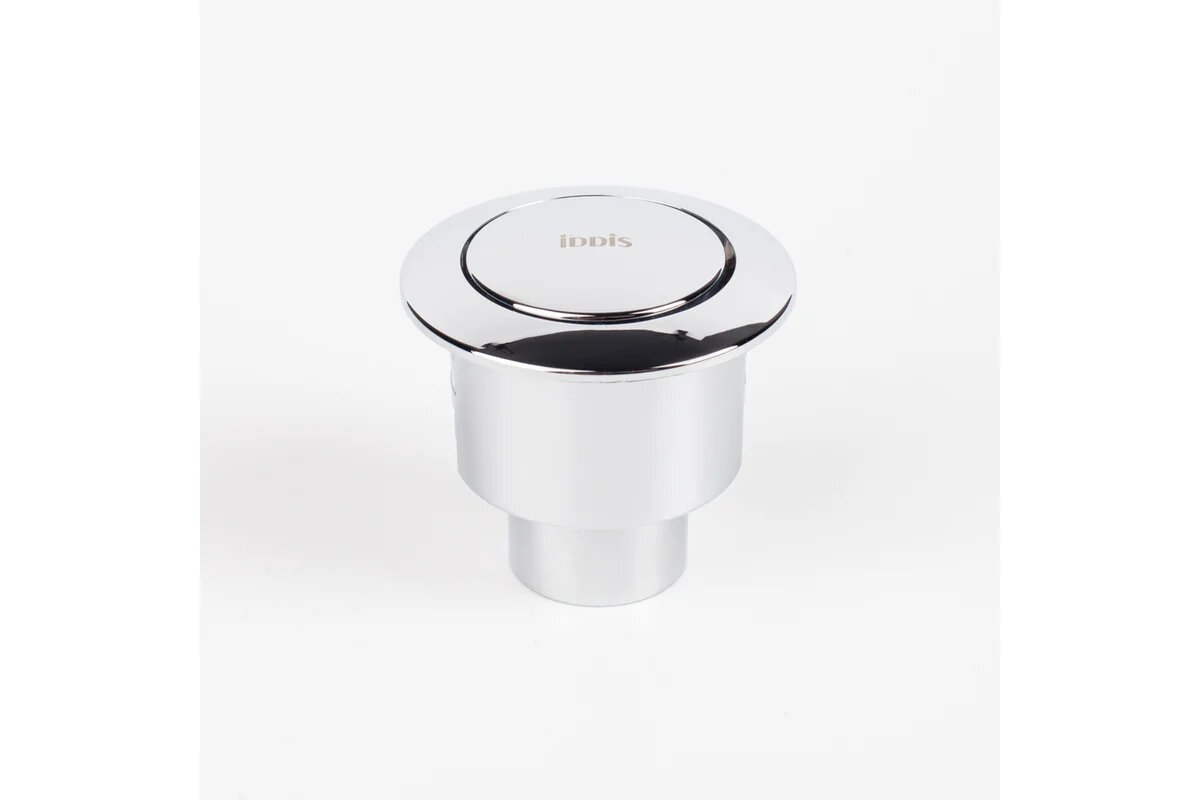 IDDIS кнопка слива для арматуры 1-ур. 48 мм хром модель 92048SB1AR для сантехники