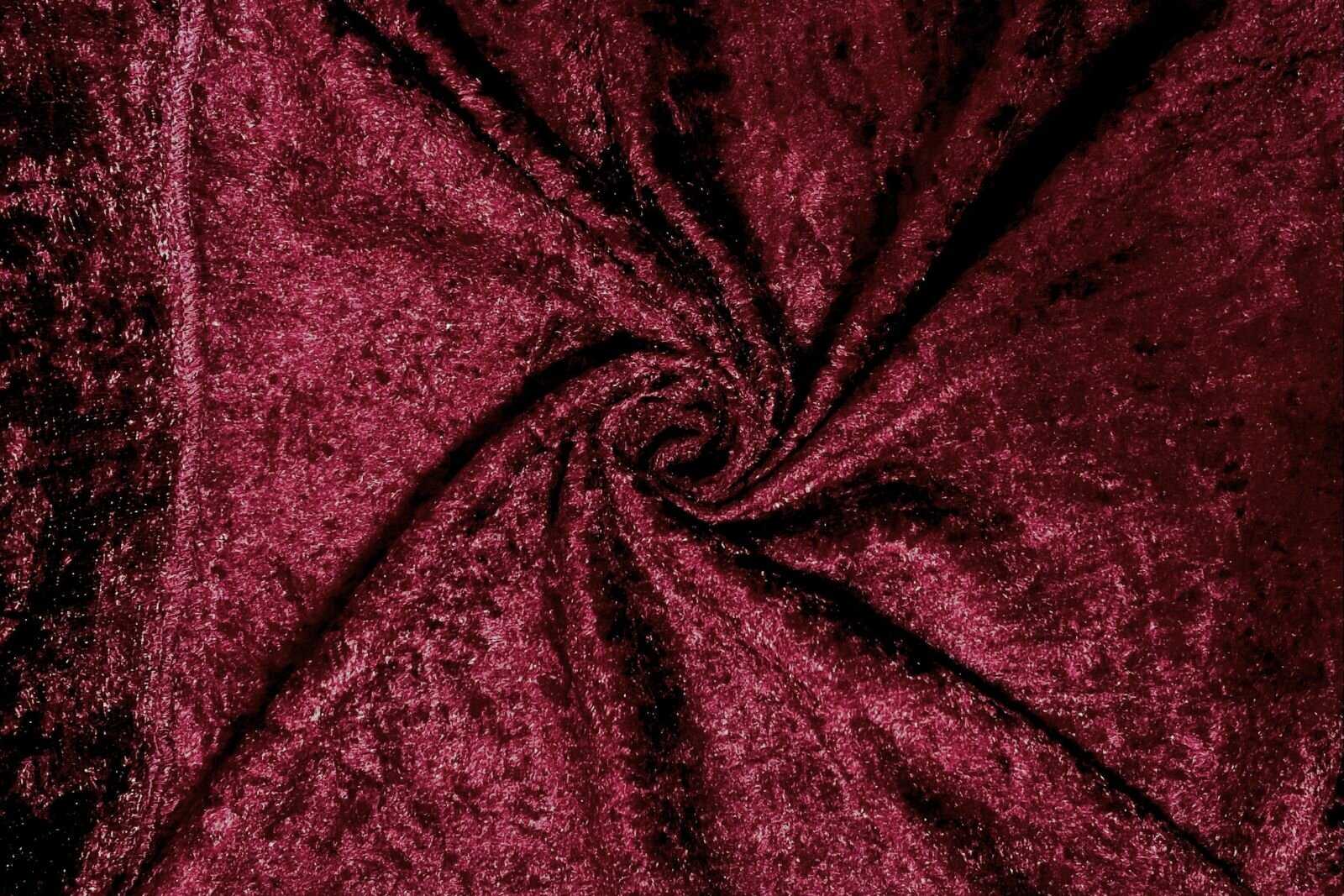 Ткань Бархат стрейч бордо «барашек», 265 г/пм, ш155см, 0,5 м