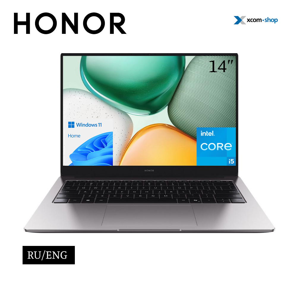 Ноутбук Honor MagicBook X14 5301ALWU 2025 Core i512450H/16GB/512GB SSD/14"/Win11Home