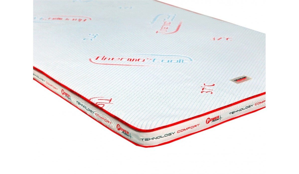 Матрас Lonax Thermo Cool Theta 110х200 серии Топпер Power Action высота 4 см анатомический мягкий Беспружинный