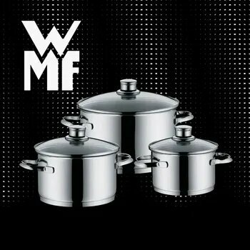 WMF Набор посуды для приготовления "saphir", 3 предм.