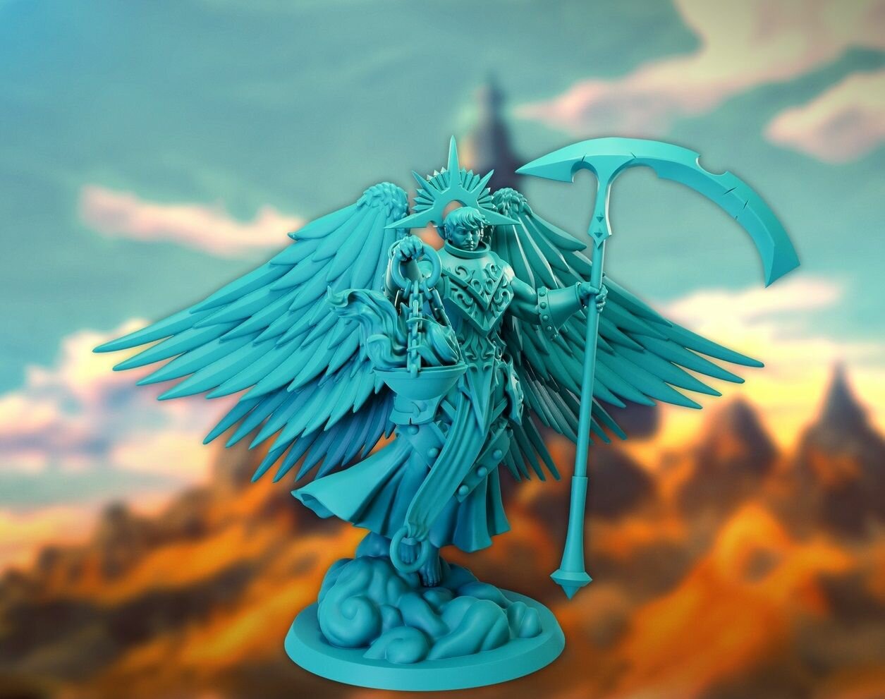 Сила, фигурка, ДнД, миниатюра