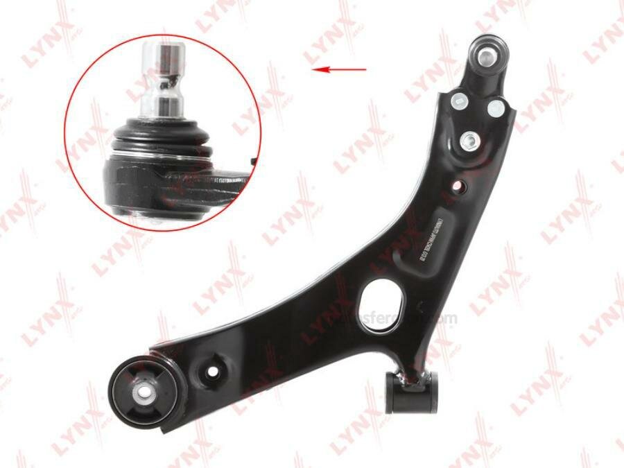 LYNXAUTO C5435L Рычаг подвески HYUINDAI Ix35 1.6-2.4 09>, KIA Sportage(SL) 1.6-2.0 10>