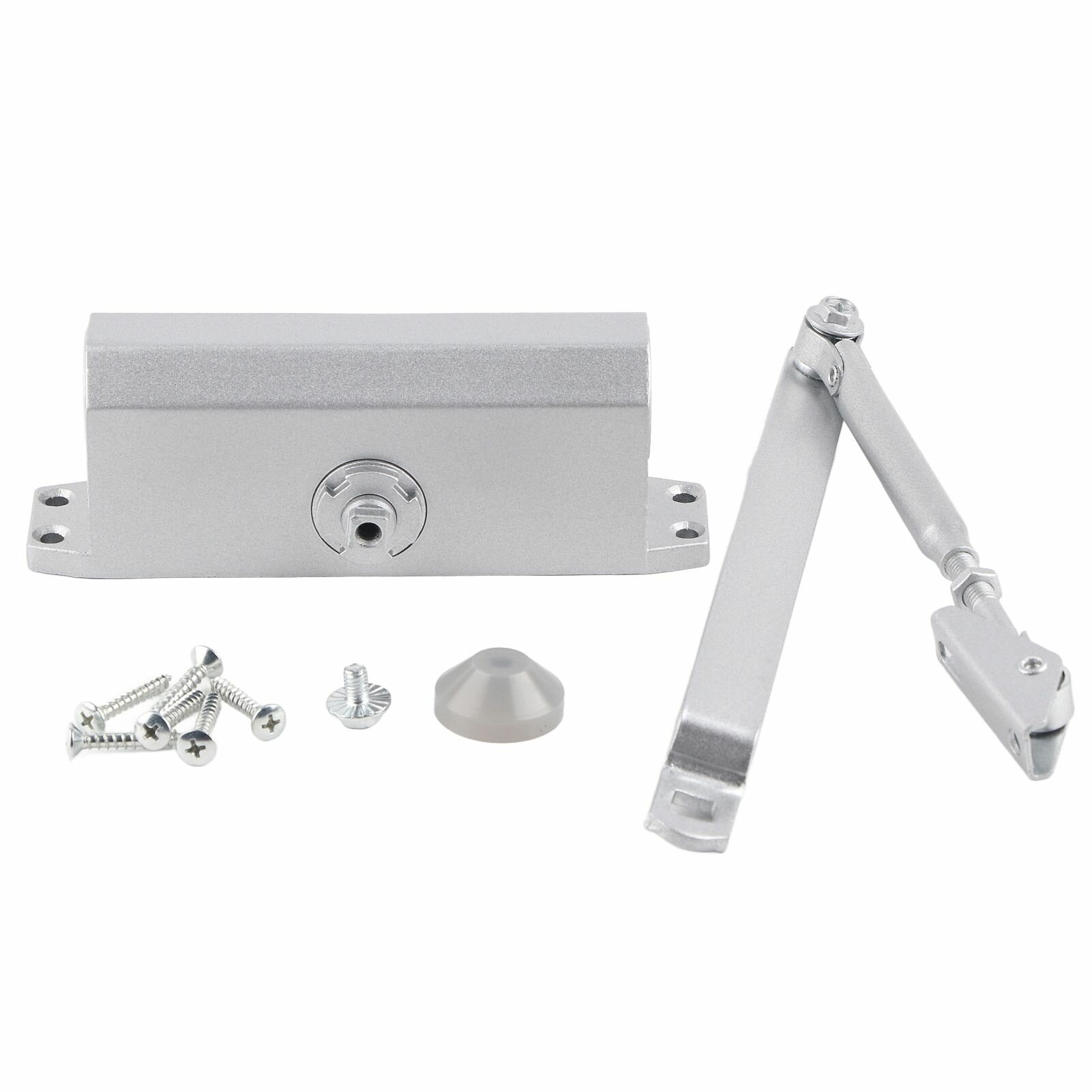 35-60 кг Устройство открывания дверей Solt Гидравлический буферный пружинный доводчик для дома, автоматический дверной доводчик с регулируемой пружиной для тяжелых условий эксплуатации