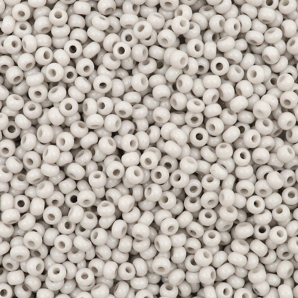 Бисер чешский Preciosa мелованный 10/0 (2,3 мм), 50 г, цвет № 03241