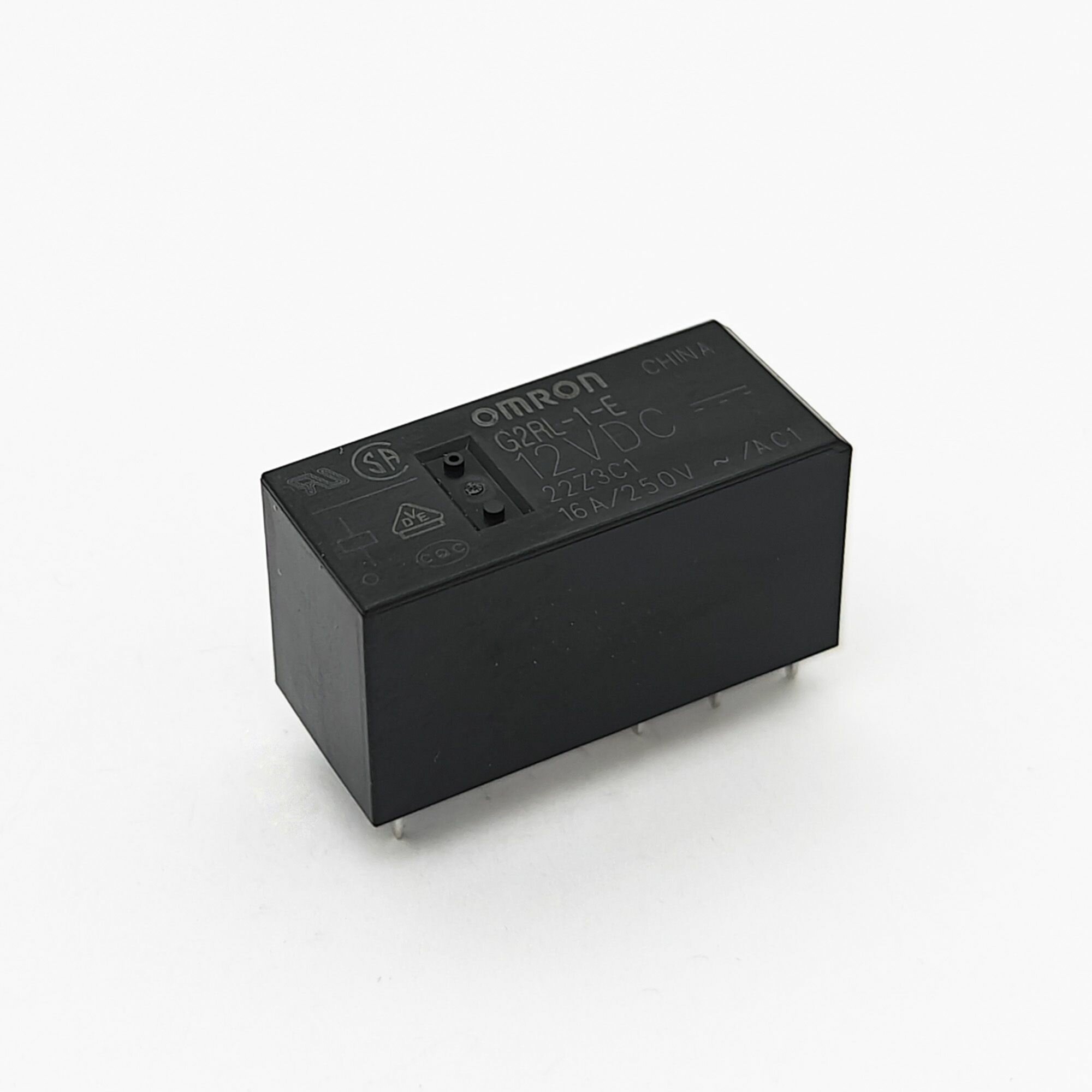 Реле электромагнитное DC 12в, 16а, SPDT, 29*12.7*15.7мм, Omron G2RL-1-E 12VDC