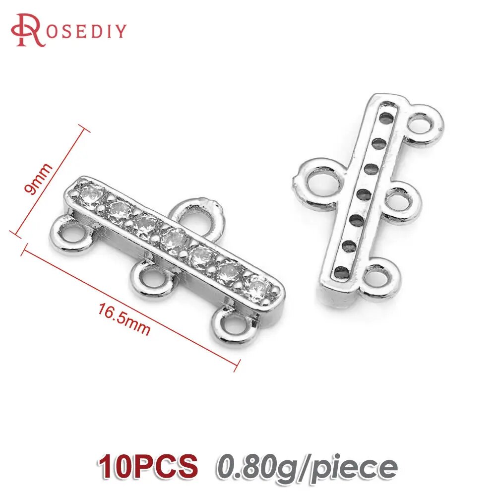 18-каратное золото, латунные прямые дугообразные ожерелья, соединительные застежки, ювелирные изделия, серьги, принадлежности для изготовления, аксессуары для разъемов «сделай сам»