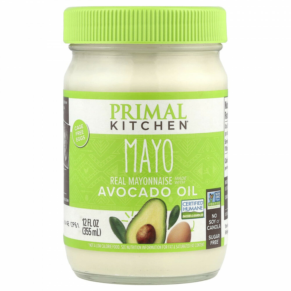 Primal Kitchen, майонез из масла авокадо, 355 мл (12 жидк. унций)