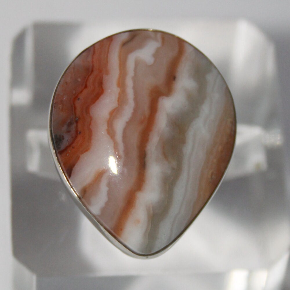 Кольцо, агат