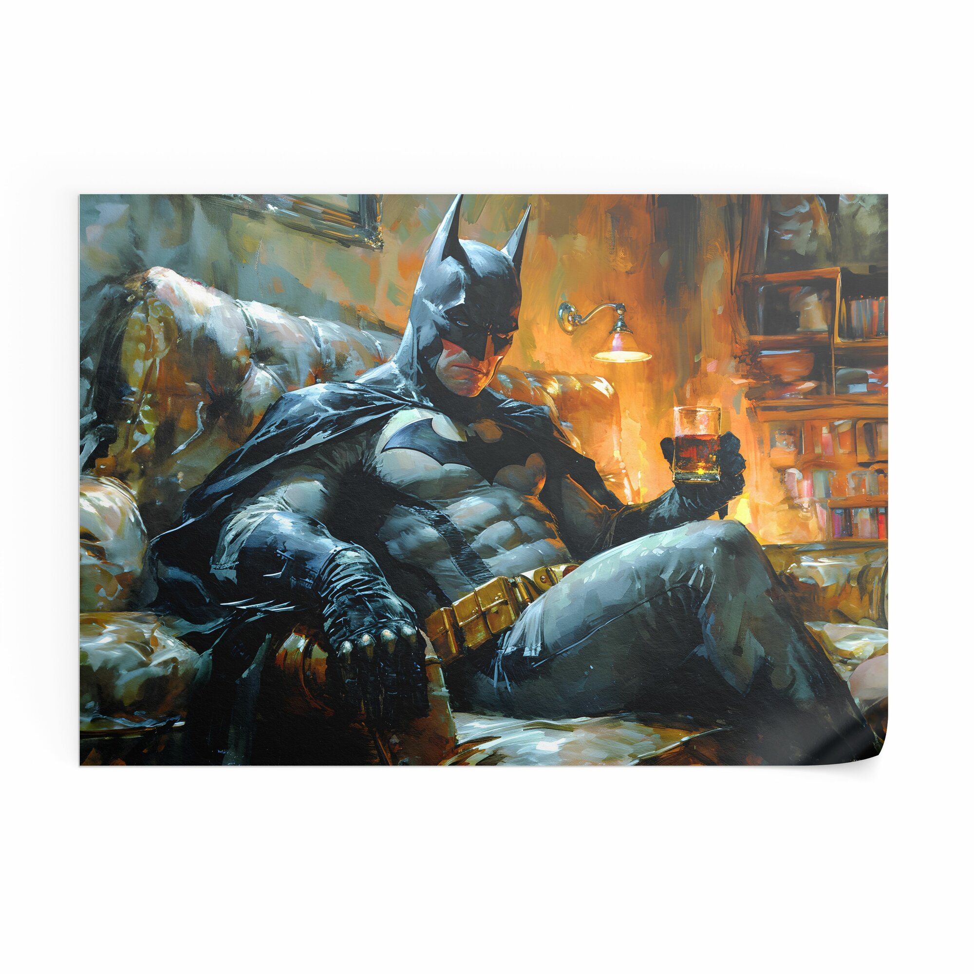 Постер Бэтмен / Batman, по мотиву фильма, DC Comics, для интерьера, А3 (420х297 мм), Постер Плакат