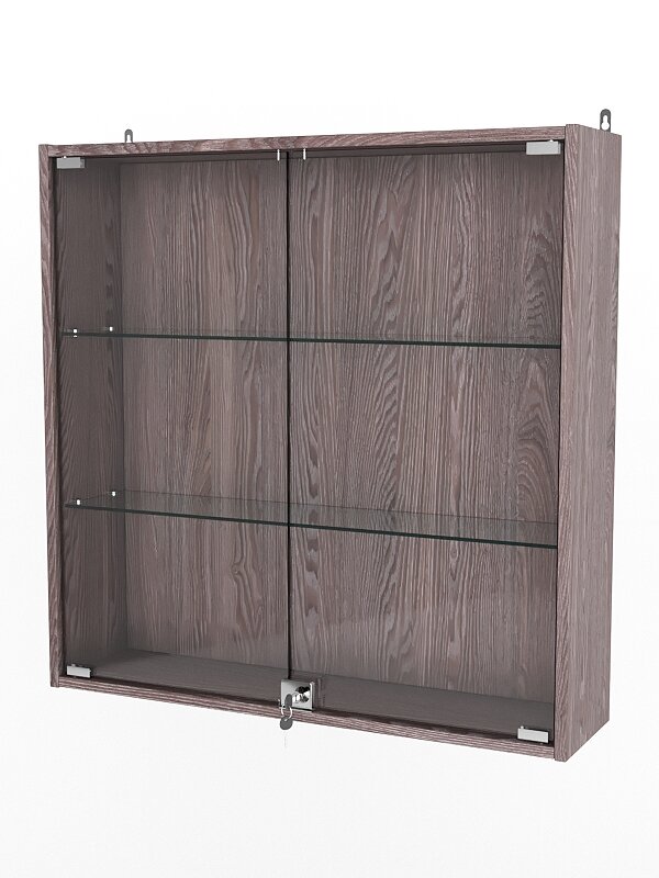 Витрина для музеев №11 настенная, Ясень Анкор. Производитель товара - компания Westcom.