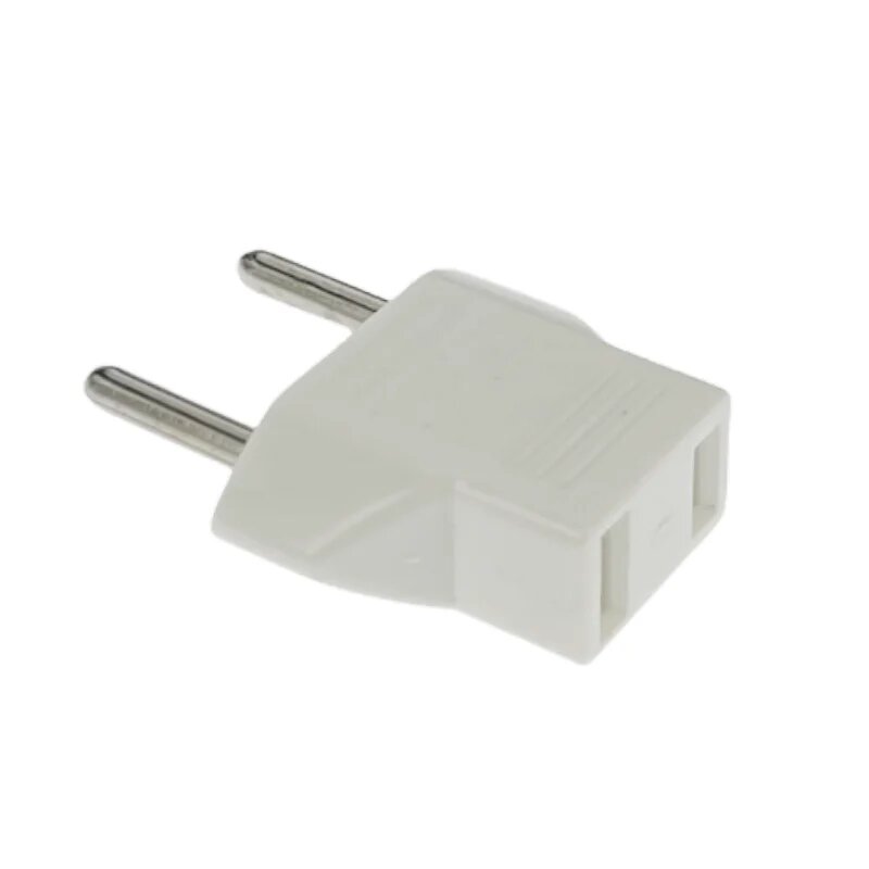 Дорожный адаптер Евро-США 1PCS, eu plug white