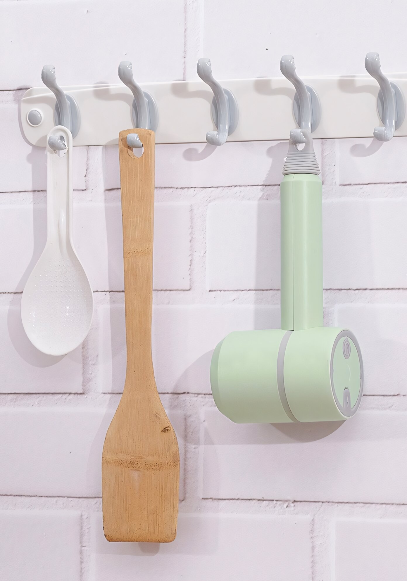 Беспроводной компактный миксер с двумя насадками и чашей 250 мл, цвет pink