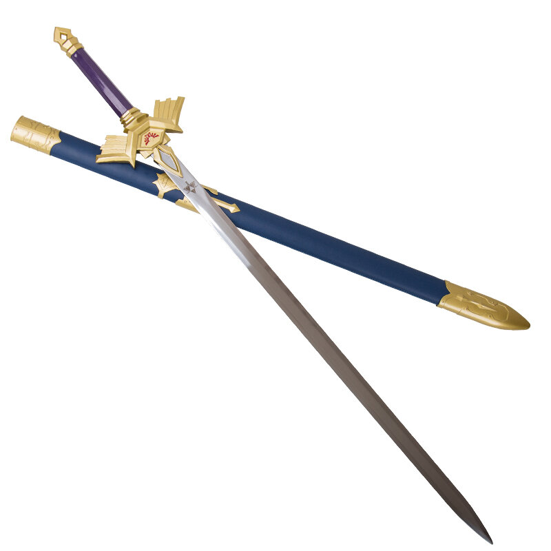 【Zelda】Металлическая модель меча Стража из игры «Легенда о Зельда: Дыхание дикой природы», 1:1 (105 см), не заточенный, коллекционный предмет