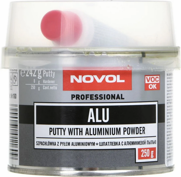 Шпатлёвка c алюминиевым наполнителем (250 г)