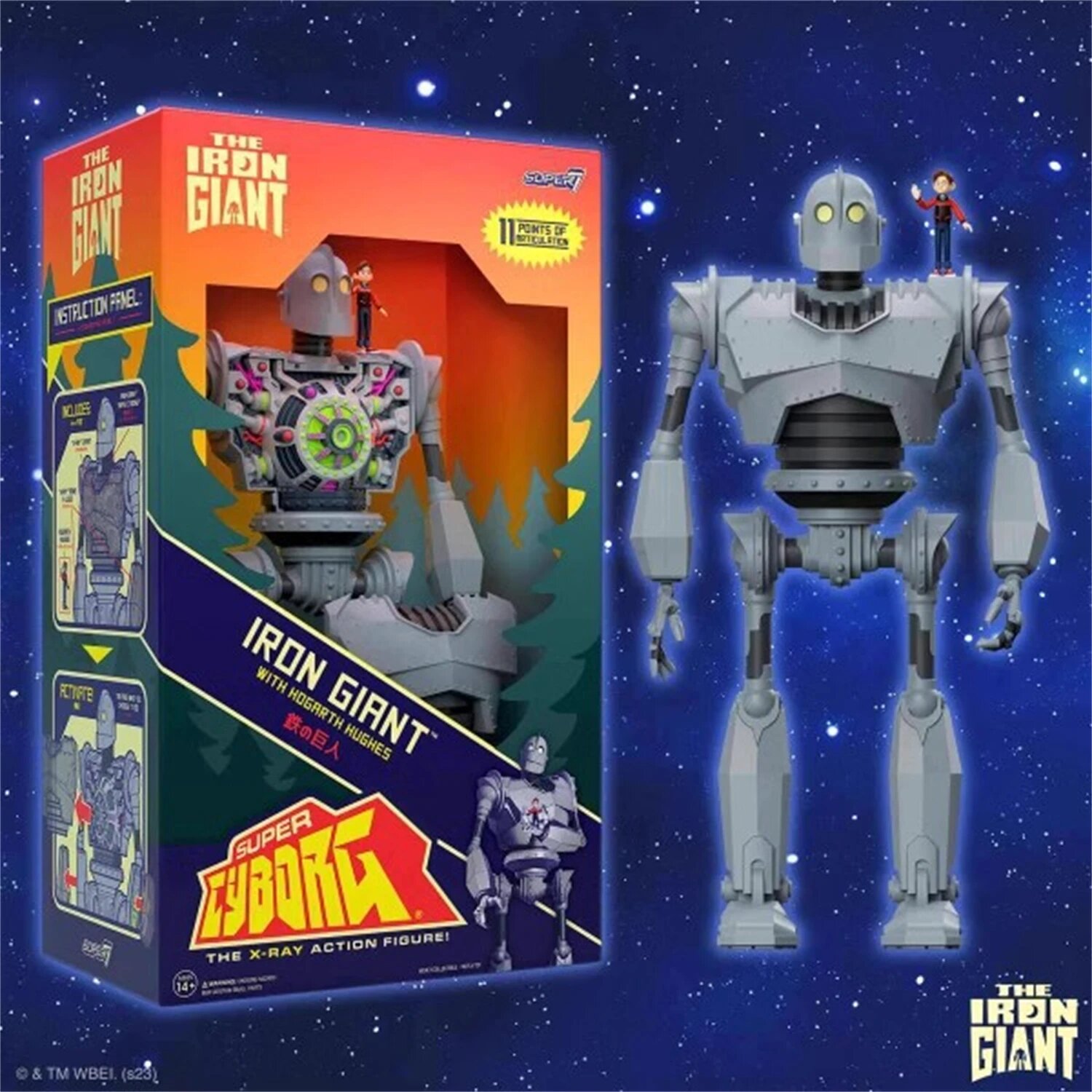 Фигурка трансформер The Iron Giant 11 дюймов, With Box