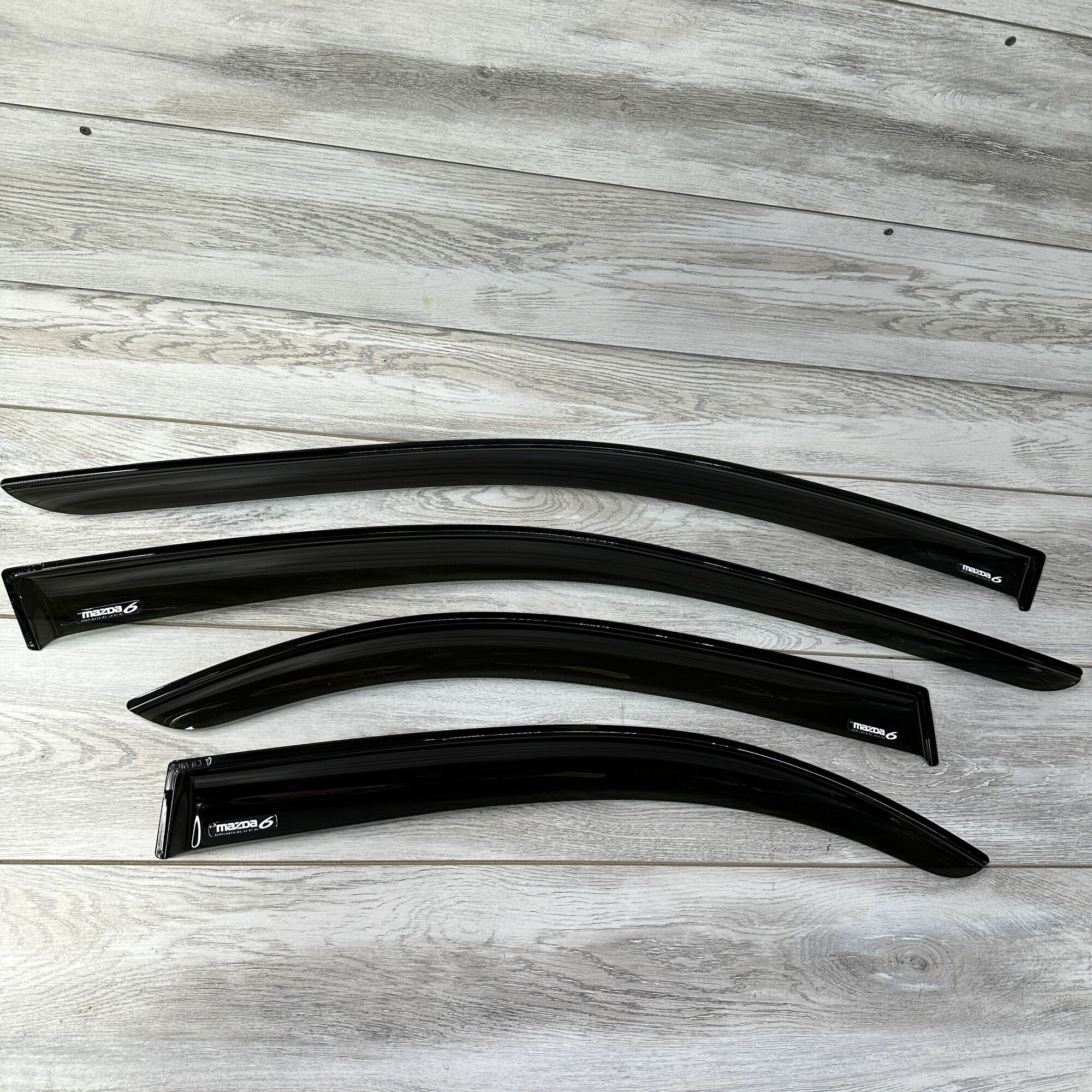 Дефлекторы окон на Mazda 6 седан 2001-2006 (Мазда 6)