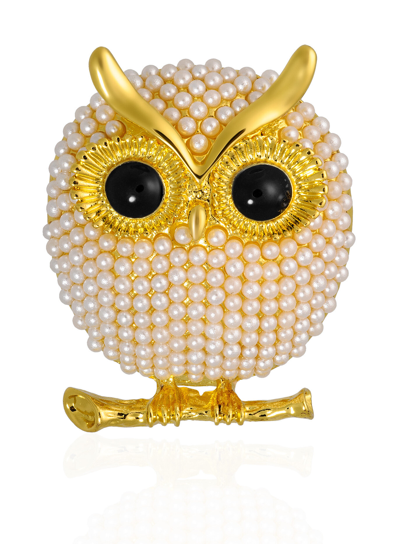 Брошь, бисер