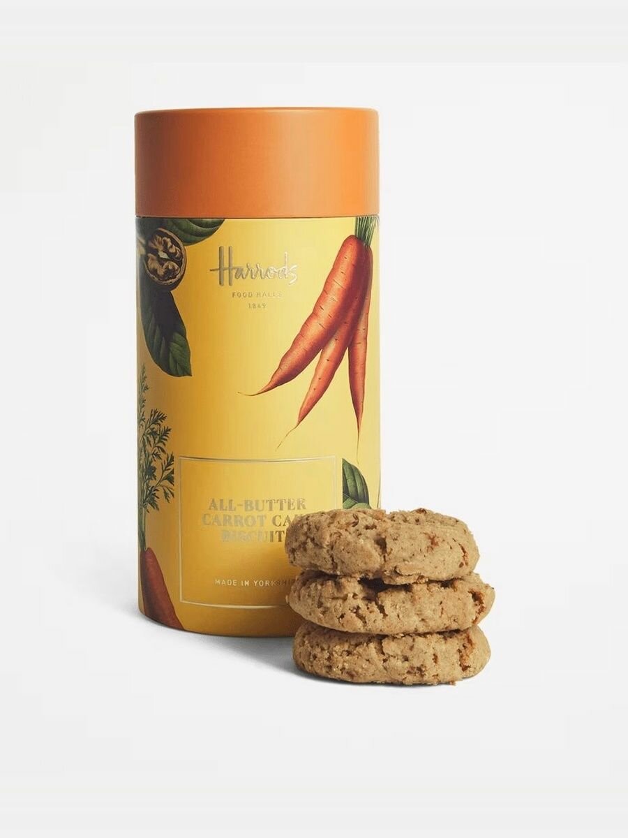 Песочное печенье Harrods Морковный пирог - 200 г