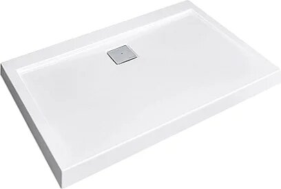 Поддон для душа Radaway Argos D 100x80 см, акриловый, прямоугольный, низкий