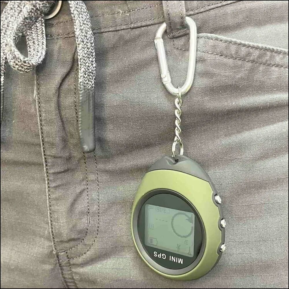 KNOW EASY-GPS возвращатель Mini GPS PG03 (память на 16 точек, отображение текущих даты и времени, скорости, высоты, координат)