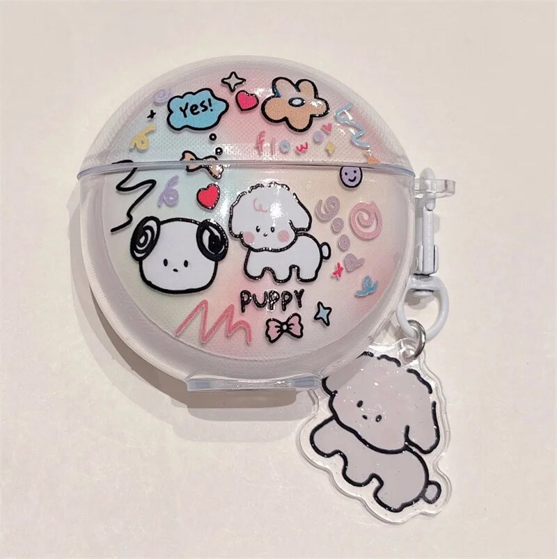 Чехол для Huawei Freebuds 7i PRAYSONG Puppy-WH