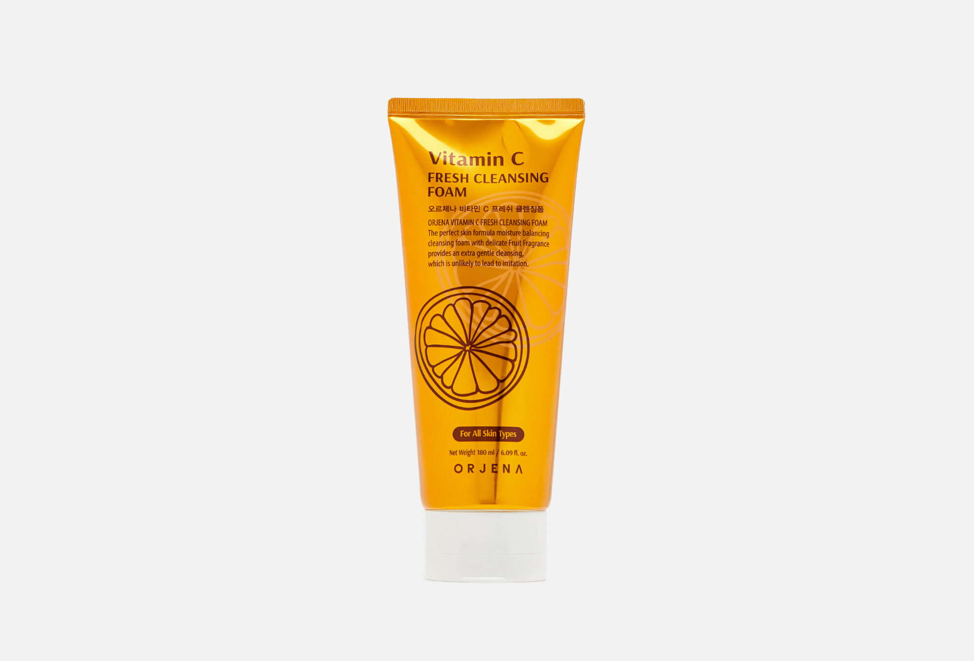 Пенка для умывания с витамином C ORJENA VITAMIN C FRESH CLEANSING FOAM 180 мл