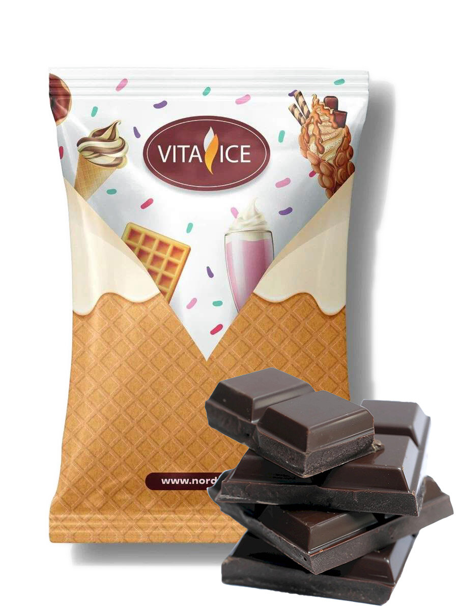 Основа для коктейлей и мороженого Vita Ice (Coffee Prosto) Премиум шоколад, пакет 1 кг