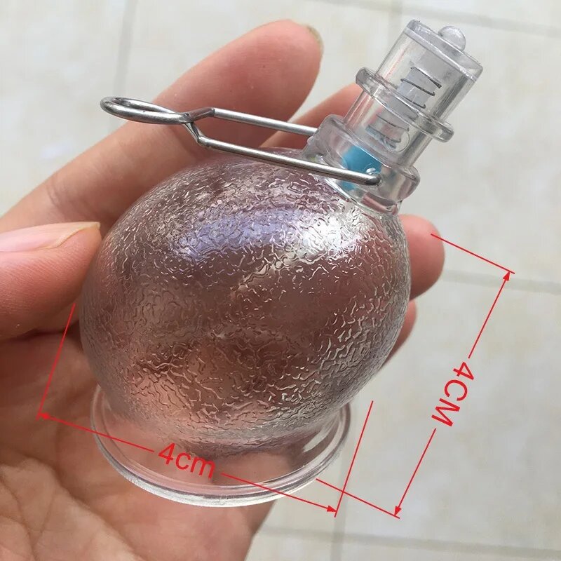 Вакуумный насос для пениса, 4см, Цвет: PMPcap
