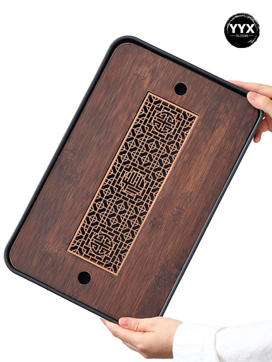 Чабань - бамбуковая чайная доска TeaTime 36 см х 24 см Чабань - бамбуковая чайная доска TeaTime 36 см х 24 см