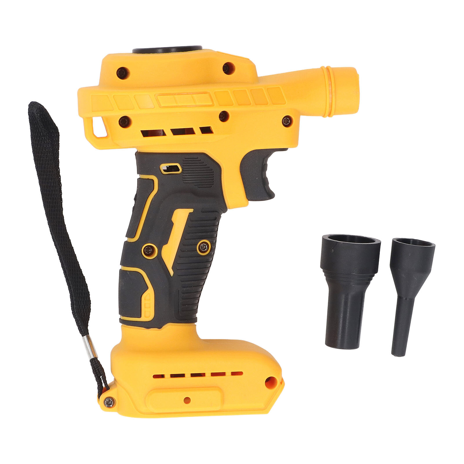 Cordless Dust Blower 18V Handheld Mini Rechargeable High Volume Power Leaf Sawdust Inflator for DW DCB180 DCB200 Battery