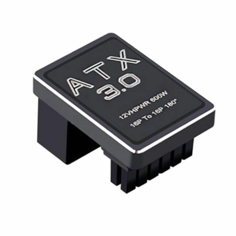 Высокопроизводительные адаптеры питания для видеокарт с стабильной передачей тока и экономией пространства, Черный