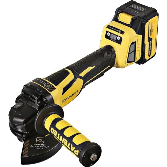 УШМ аккумуляторная Hanskonner HAG1812E 1BatterySystem