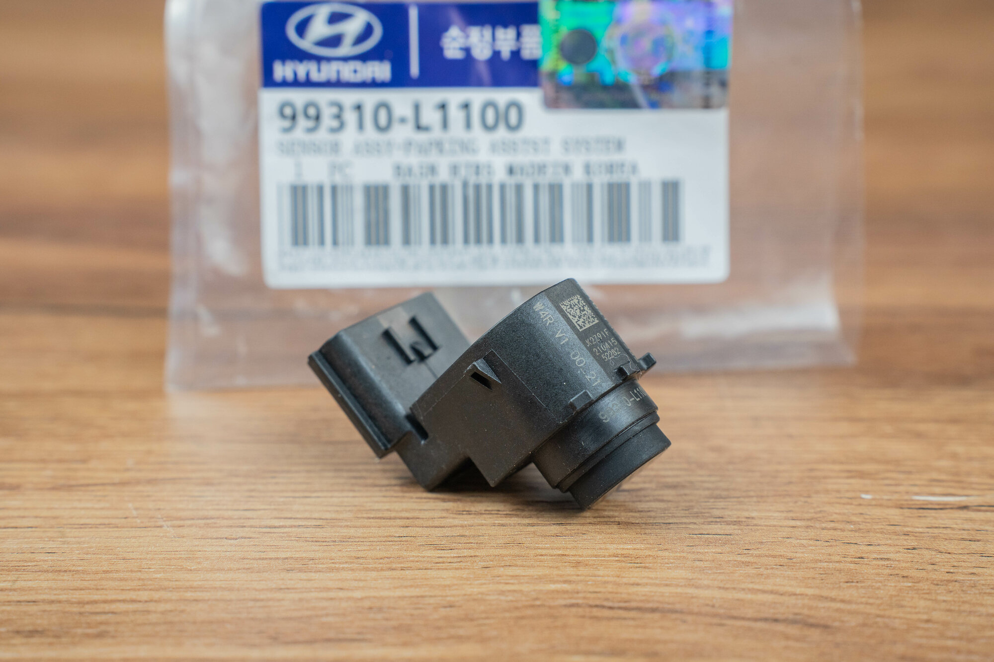 Парктроник 99310L1100, для Hyundai Sonata, оригинальный, передний, боковой, черный (1шт)