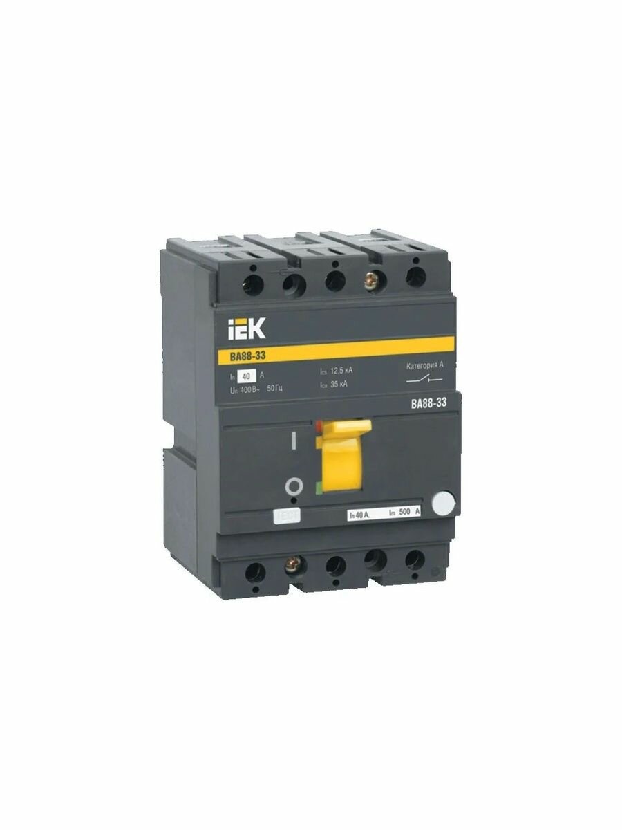 Выключатель автоматический ВА88-33 3Р 40А 35кА ИЭК SVA20-3-0040 (1 шт)